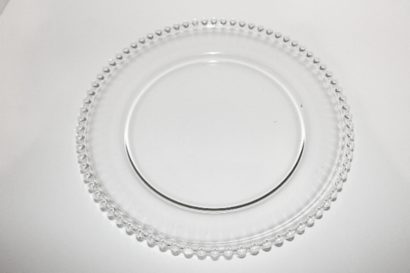 Charger plates Toronto | Charger Plate rentals | Glass Charger plate rental